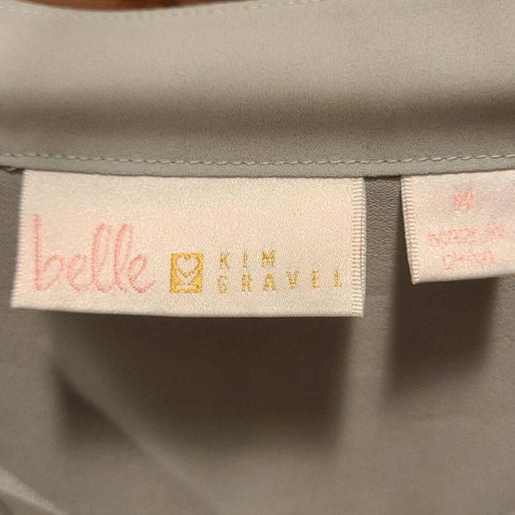 Belle by Kim Gravel | Tops | Belle By Kim Gravel Woven Top | Poshmark